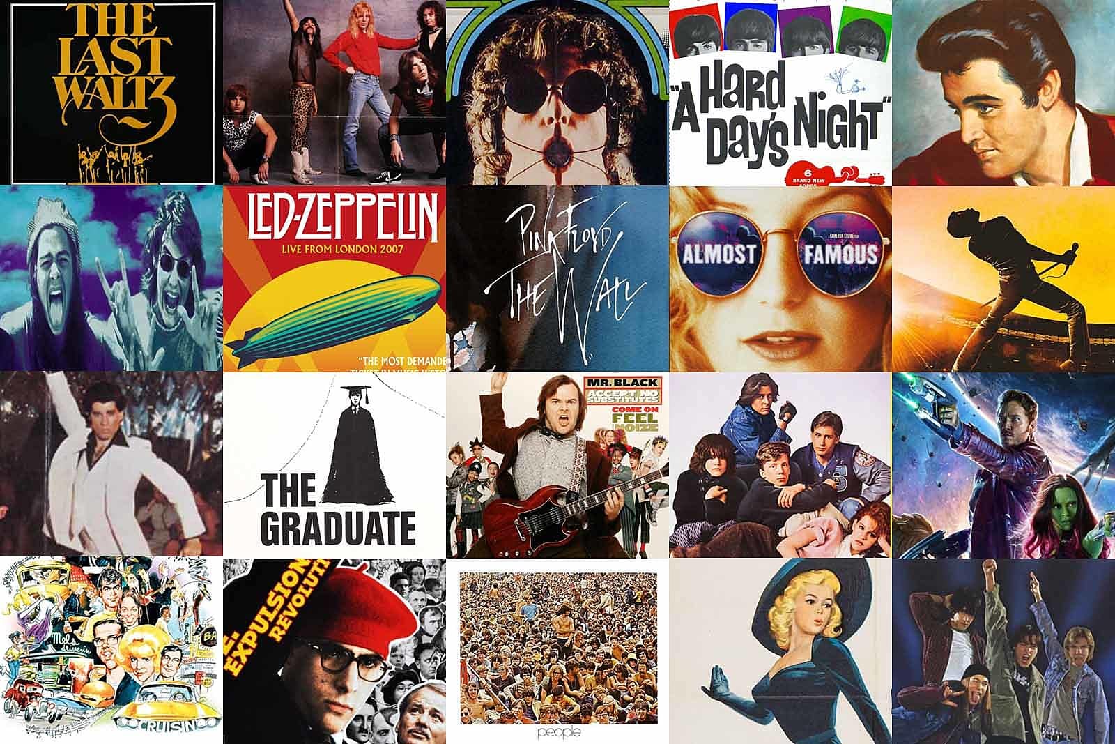 The Best Rock Movie From Every Year: 1955-2020 - The Bob Rivers Show