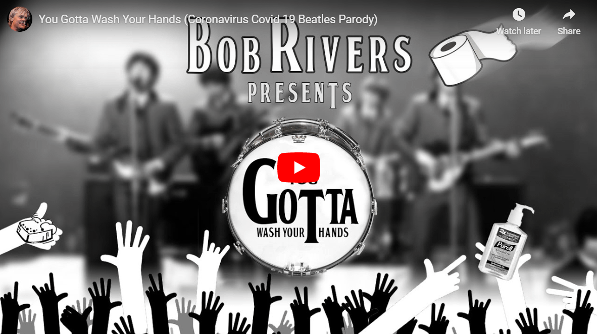 Video: You Gotta Wash Your Hands - The Bob Rivers Show