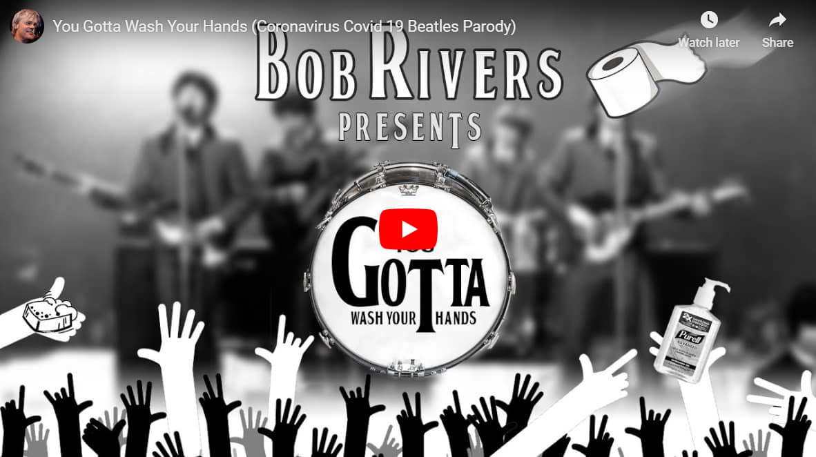 Video: You Gotta Wash Your Hands - The Bob Rivers Show
