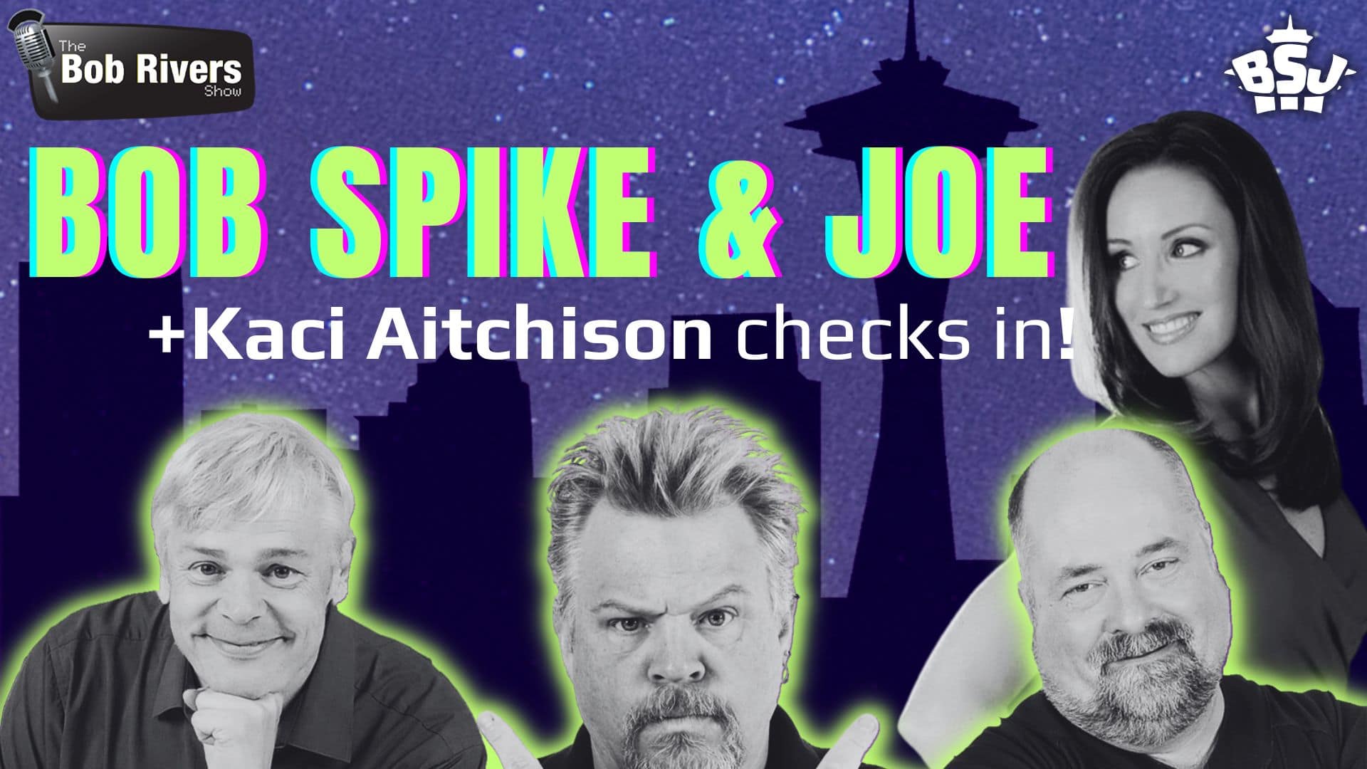 BOB, SPIKE & JOE | +Kaci Aitchison | Kicking Turds | Live Q & A ...