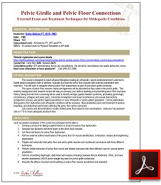 Complimentary Pelvic Health Information - Kathe Wallace, PT - Pelvic ...