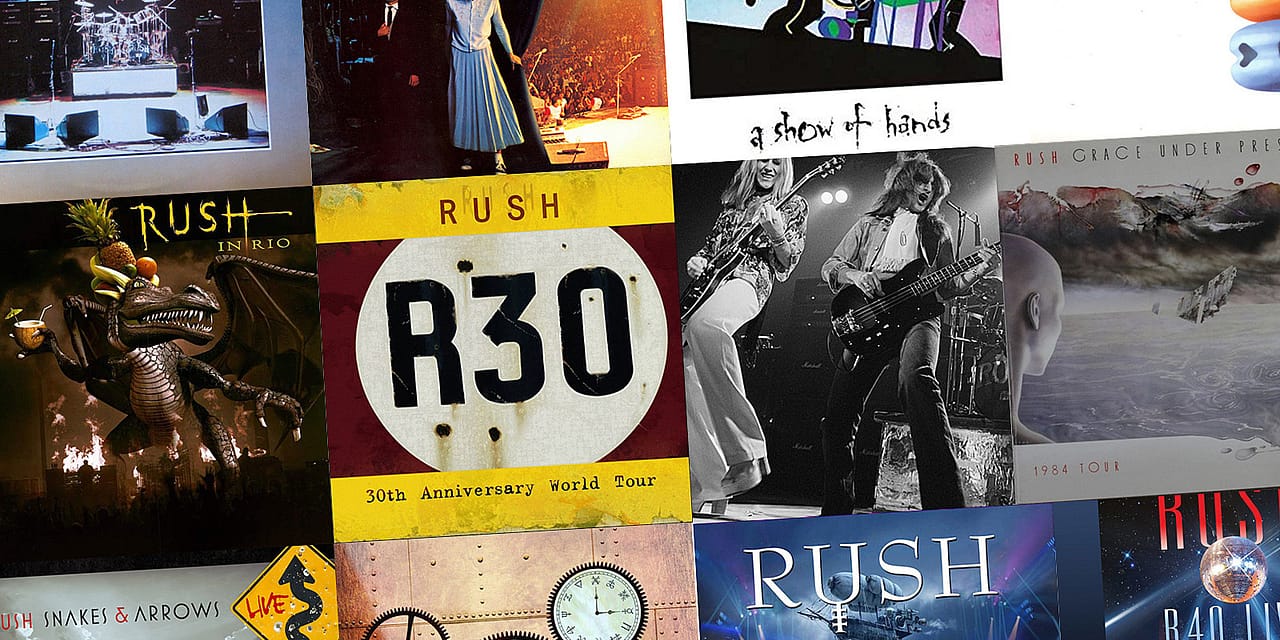 Rush Live Albums Ranked Worst to Best - The Bob Rivers Show