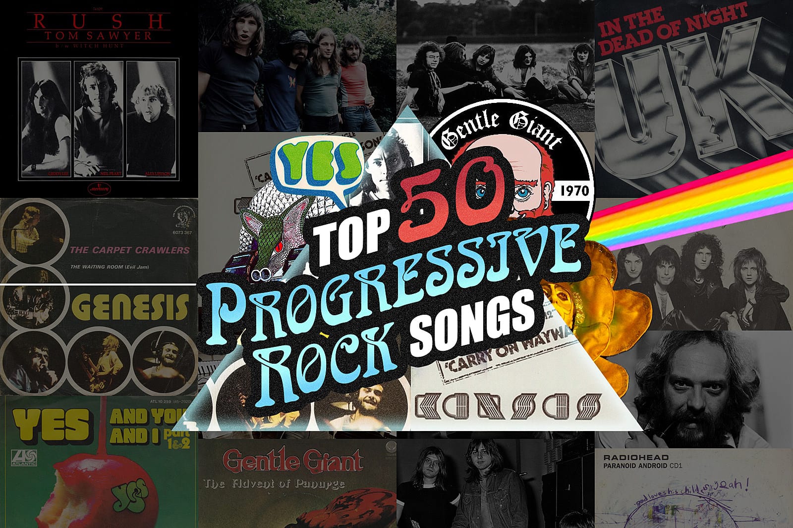 Top 50 Progressive Rock Songs - The Bob Rivers Show